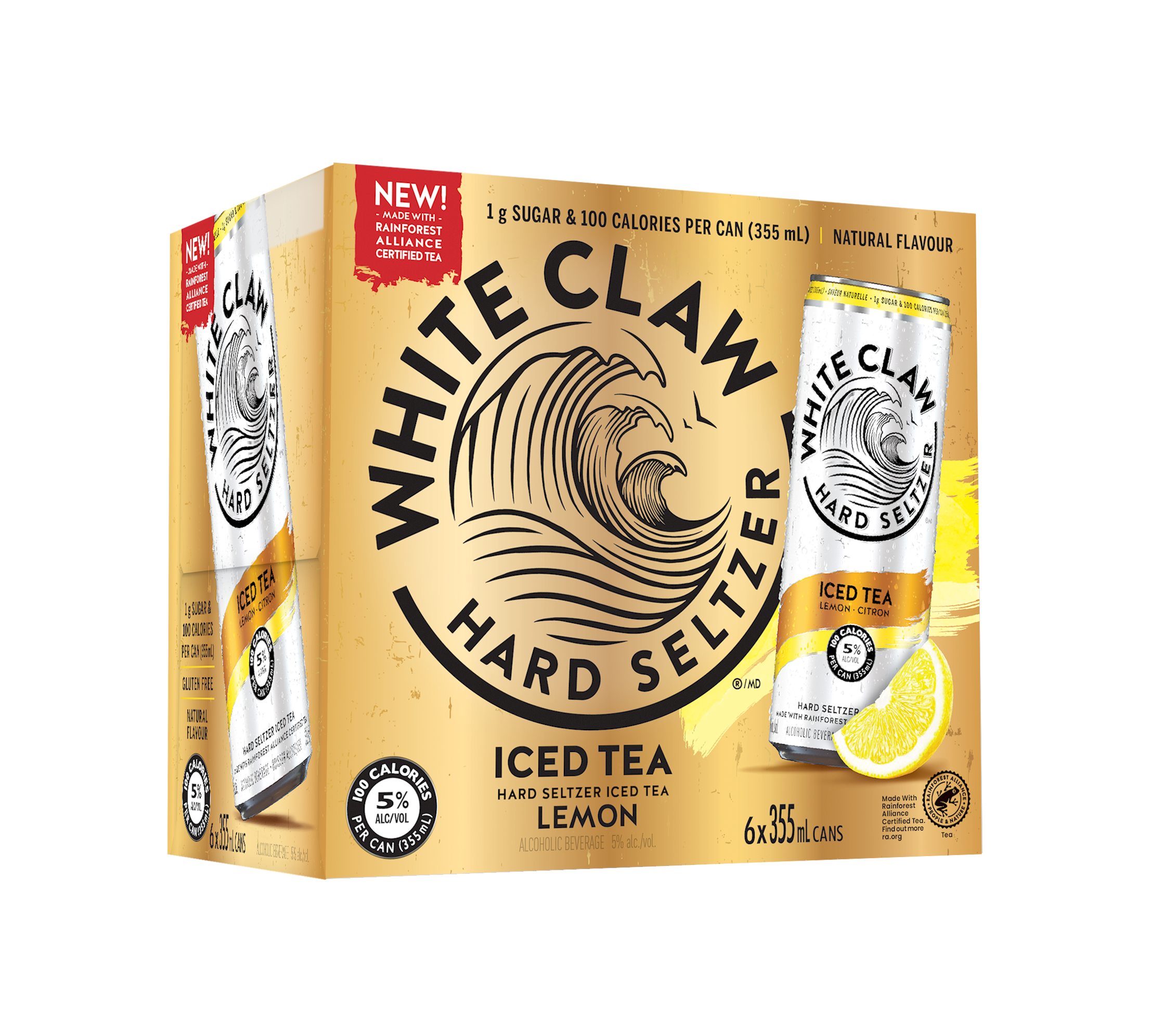 White Claw Lemon Iced Tea – One20 Liquor Store Online