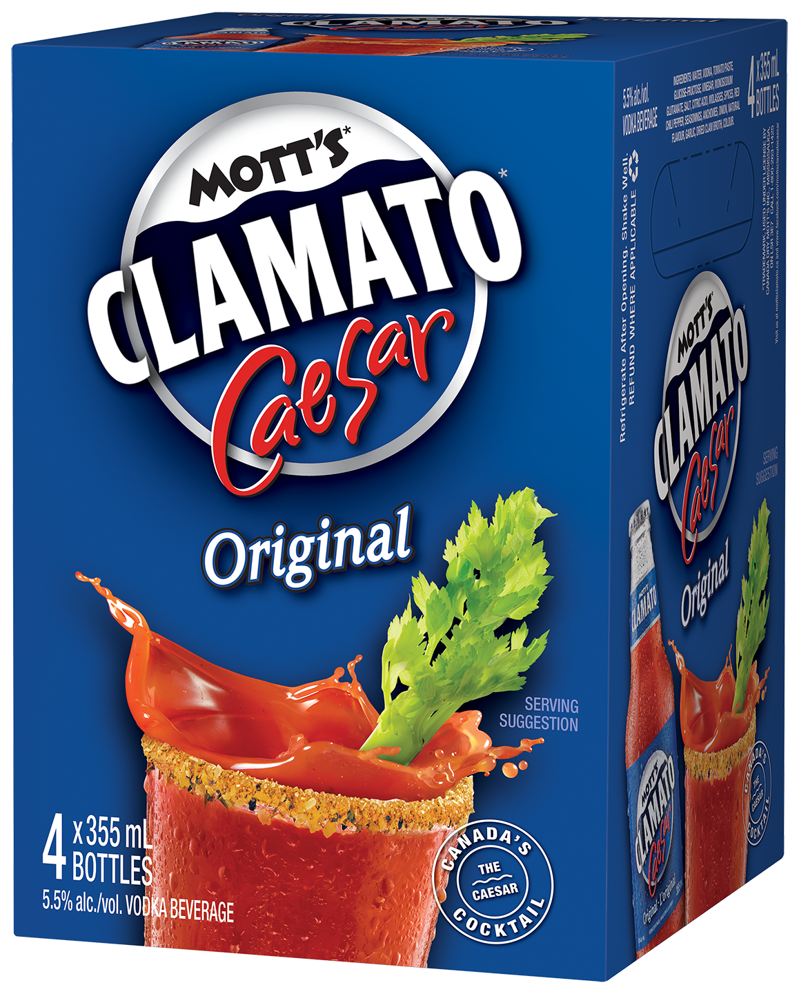 Mott’s Clamato Original Caesar – One20 Liquor Store Online