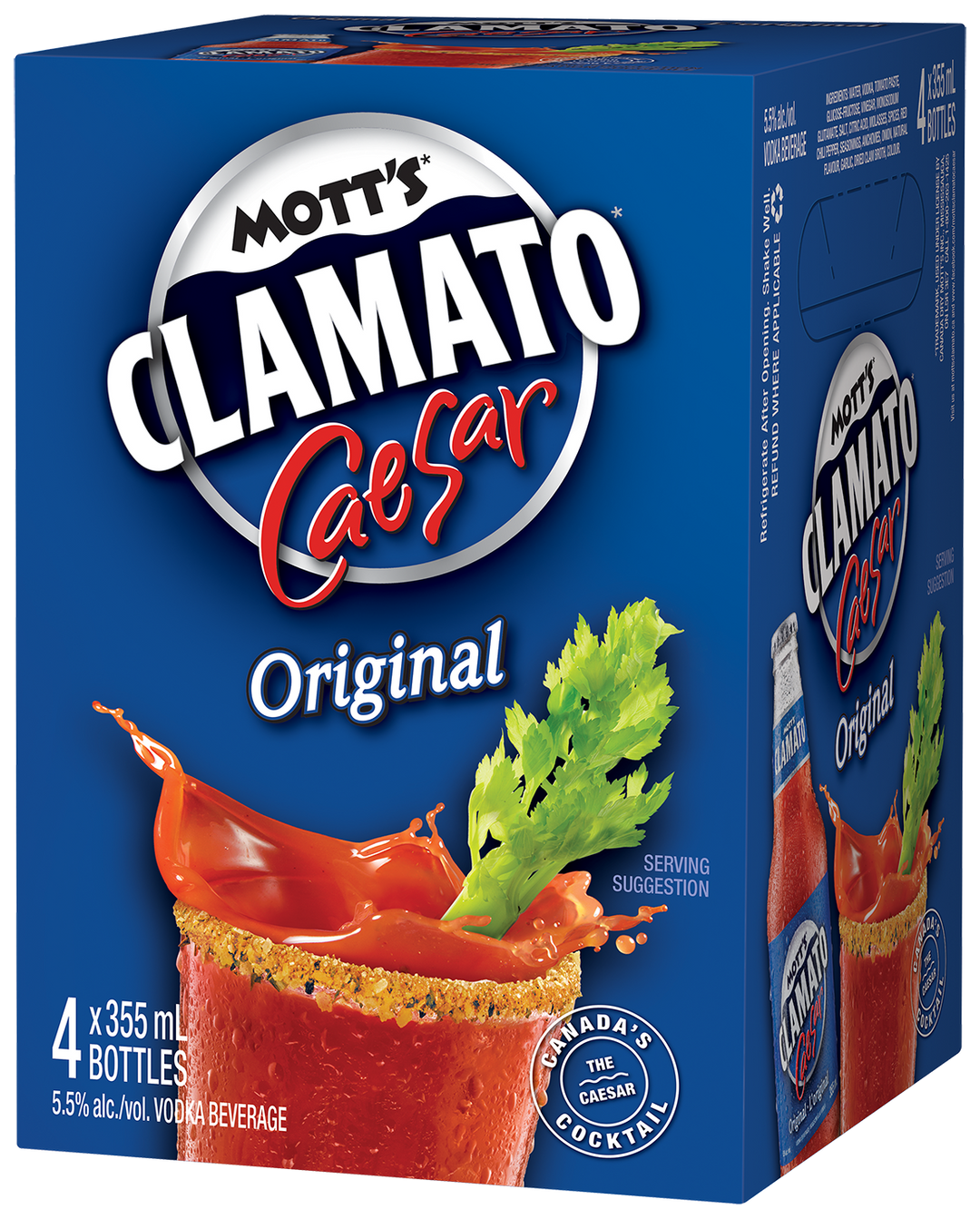 Mott’s Clamato Original Caesar – One20 Liquor Store Online